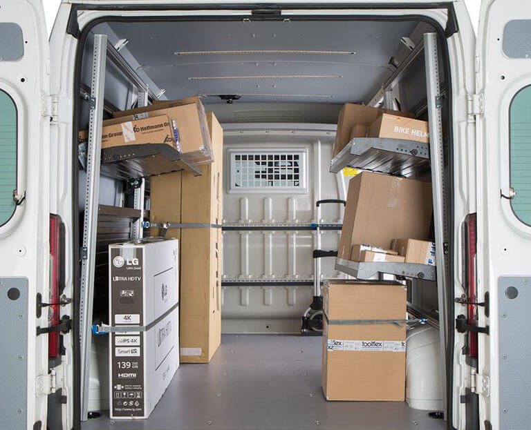 Sortimo-Produkte, Fahrzeug- und Sitzumbauten - Sortimo Schwerin